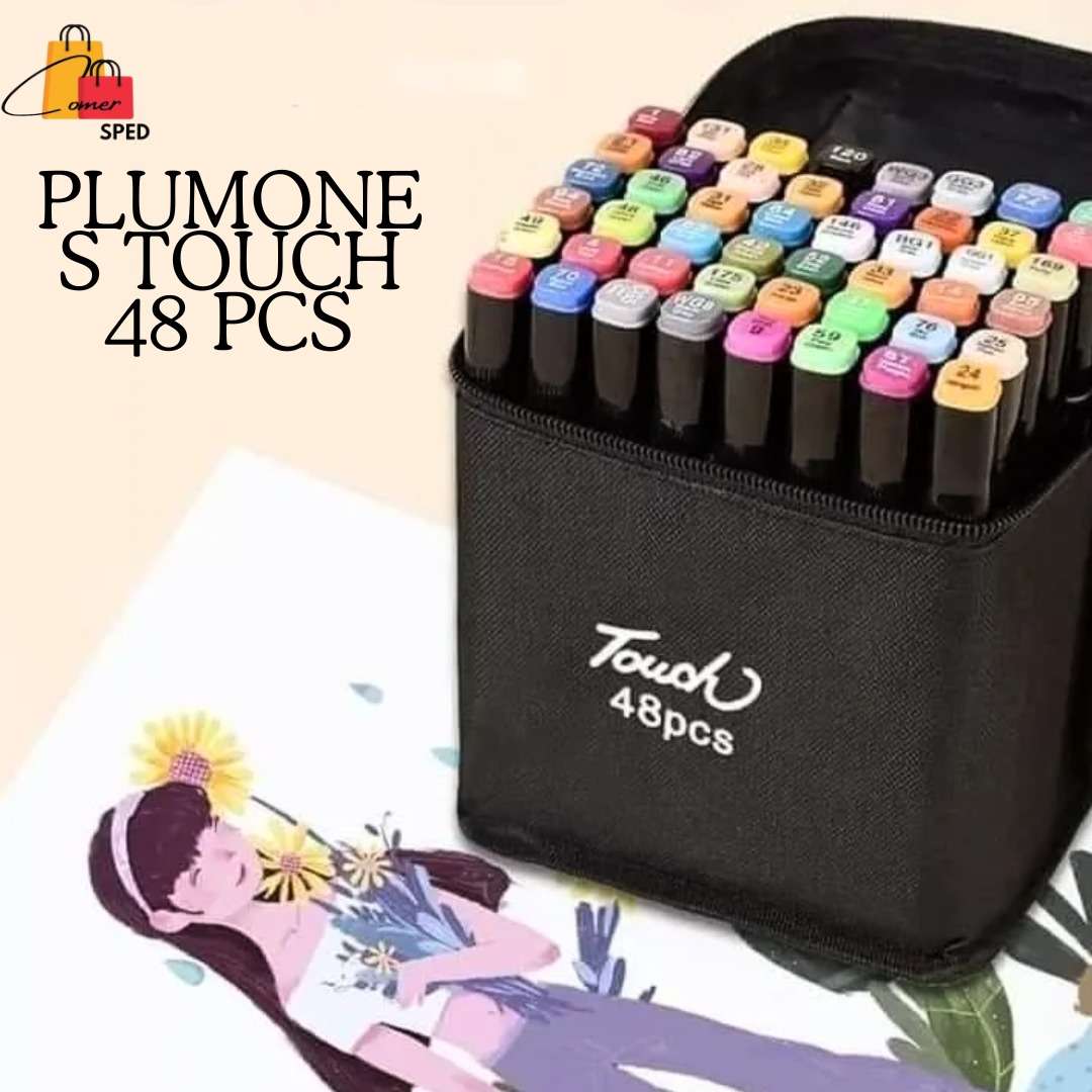 PLUMONES TOUCH 48 PZAS - La Comer Sped