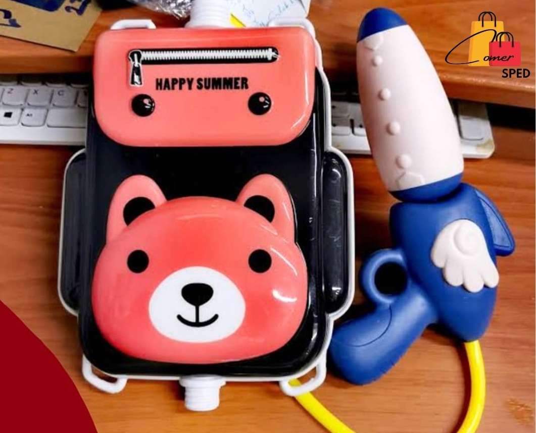 MOCHILA CON PISTOLA DE AGUA - La Comer Sped