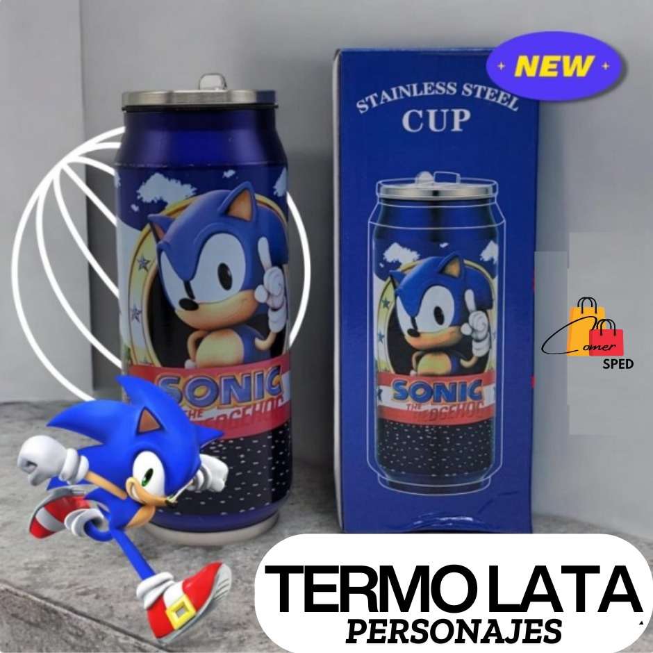 TERMO LATA PERSONJAES - La Comer Sped