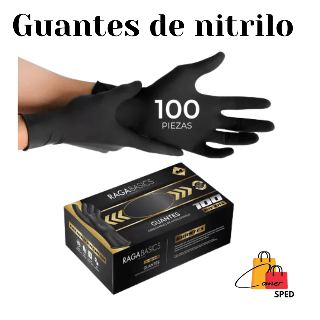 GUANTES DE NITRILO - La Comer Sped