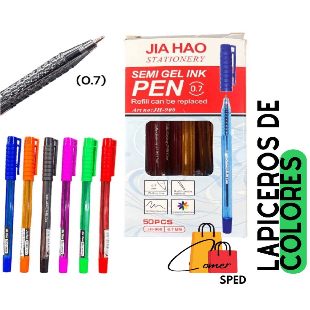 LAPICEROS DE COLORES - La Comer Sped