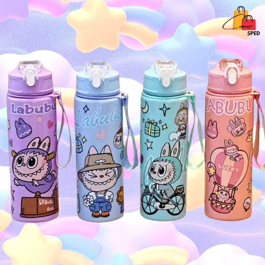 BOTELLA LABUBU 📝 🏻📒📚 - La Comer Sped